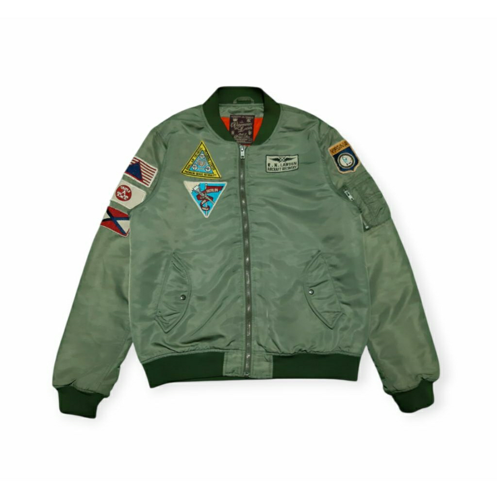 Jual Jaker Bomber MA1 Military Patchwork Nilon OG Vetement Authentic ...