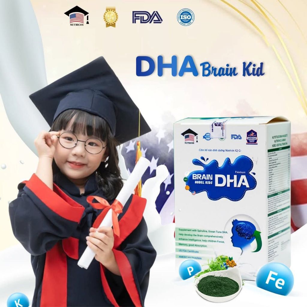 Jual DHA Brain Kids Original 100% - Susu Vitamin Nutrisi Otak Anak ...