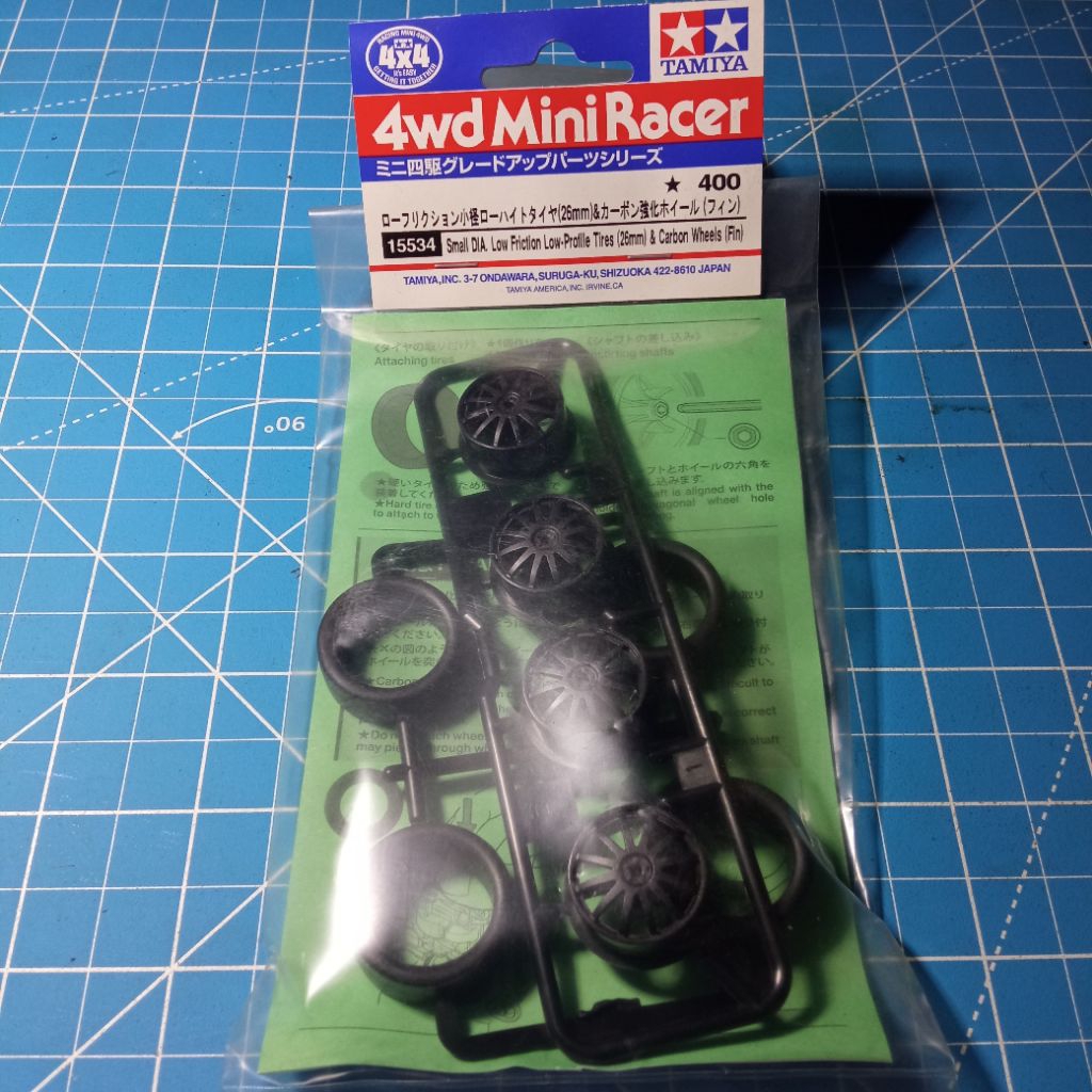 Jual Tamiya 15534 small dia low friction low profile tires / tamiya ...