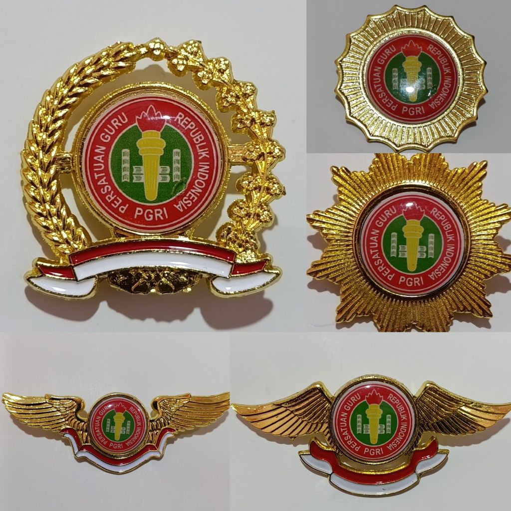 Jual PIN BINTANG LOGO PGRI / PERSATUAN GURU REPUBLIK INDONESIA | Shopee ...