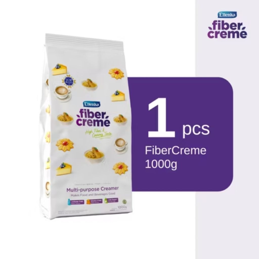 Jual FiberCreme Ellenka Multi Purpose Creamer 1000gr | Shopee Indonesia