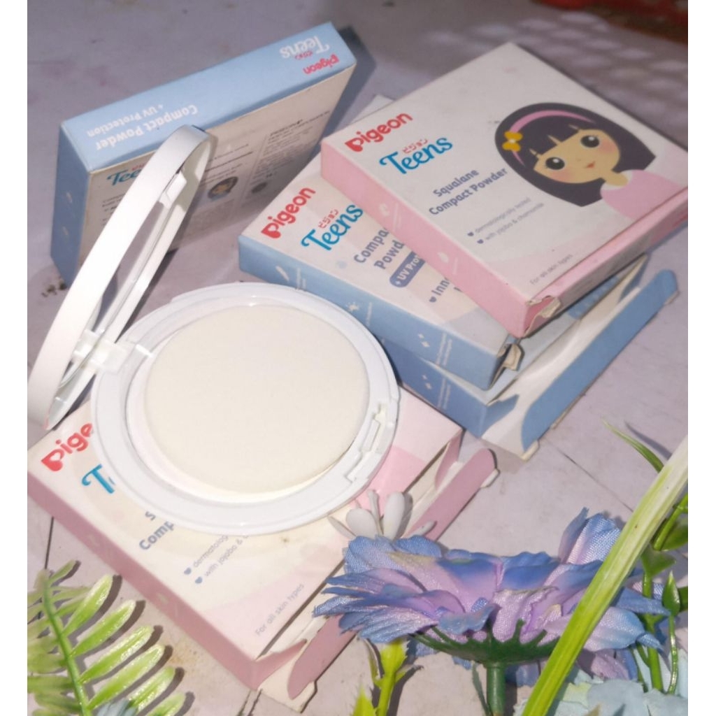 Jual pigeon teens compact powder 14g | Shopee Indonesia