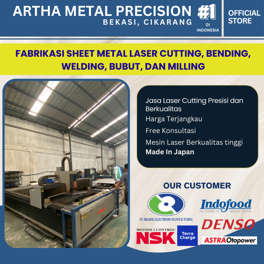 Jual Jasa Laser Cutting CNC - Besi SPCC dan SPHC- 12 mm - Motif dan ...