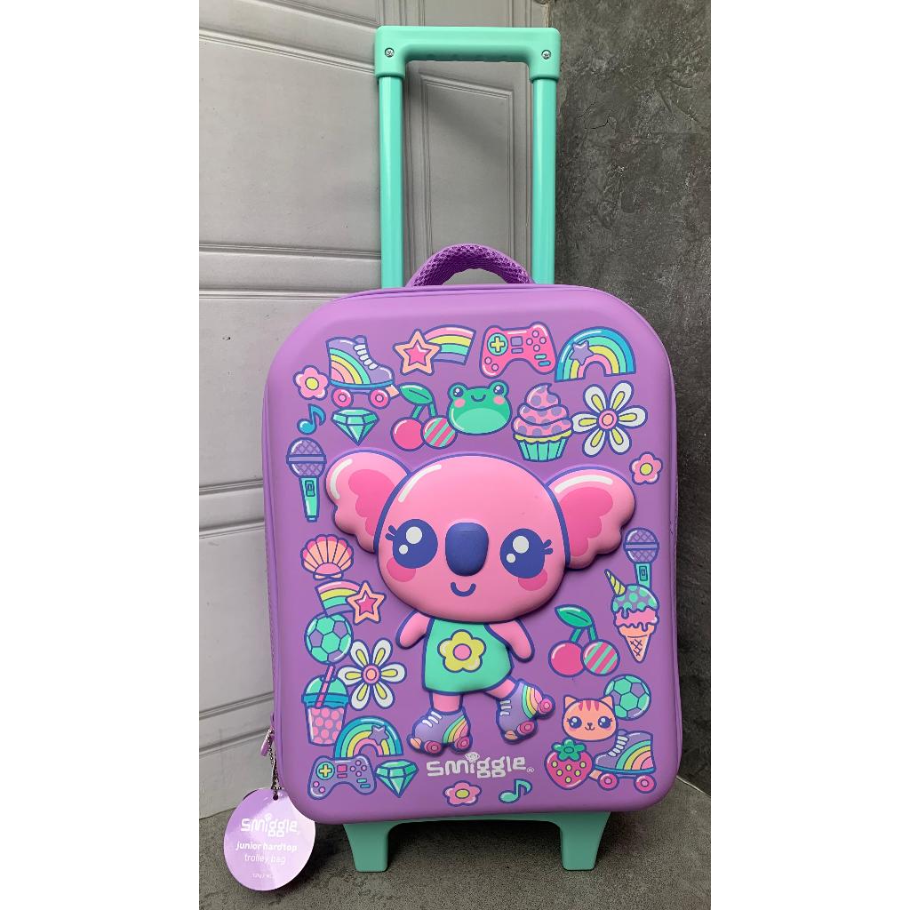 Jual SMIGGLE CURIOUS JUNIOR TROLLEY HARDCASE KOALA - TROLI SMIGGLE ...