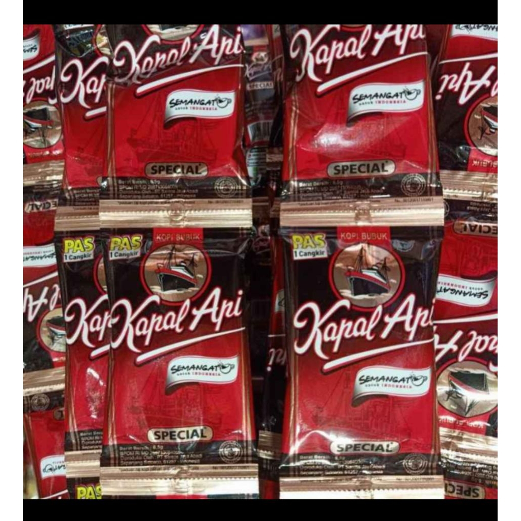Jual Kopi Kapal Api Special mini 1 renceng isi 10 sachet 6gr | Shopee ...