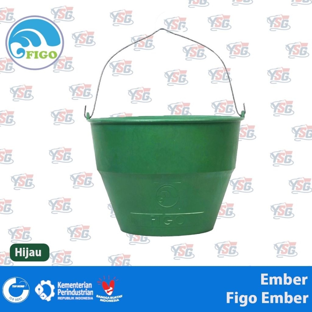Jual Ember Cor Figo Ember Air 14" Hijau, Ember Cor, Ember Bangunan ...