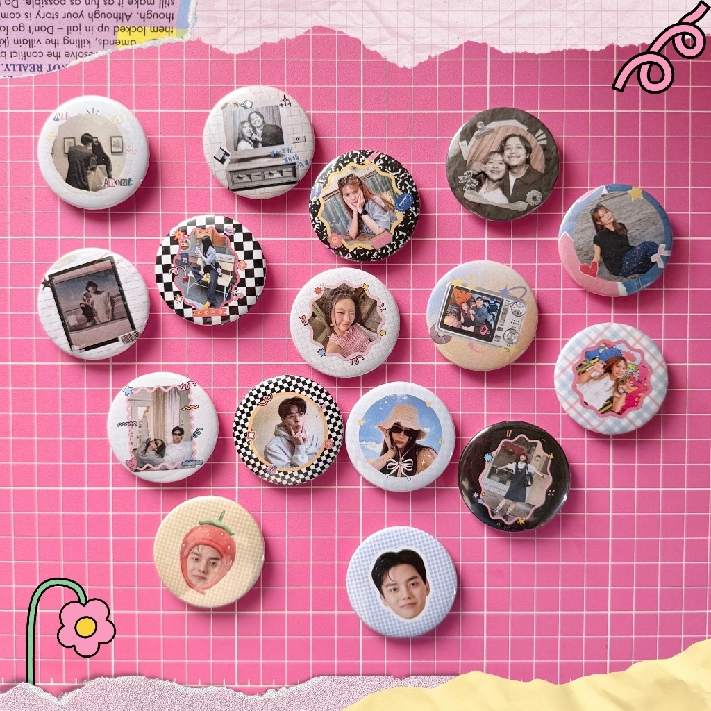 Jual Pin Button Bisa Custom Foto Pin Badge Bros | Shopee Indonesia