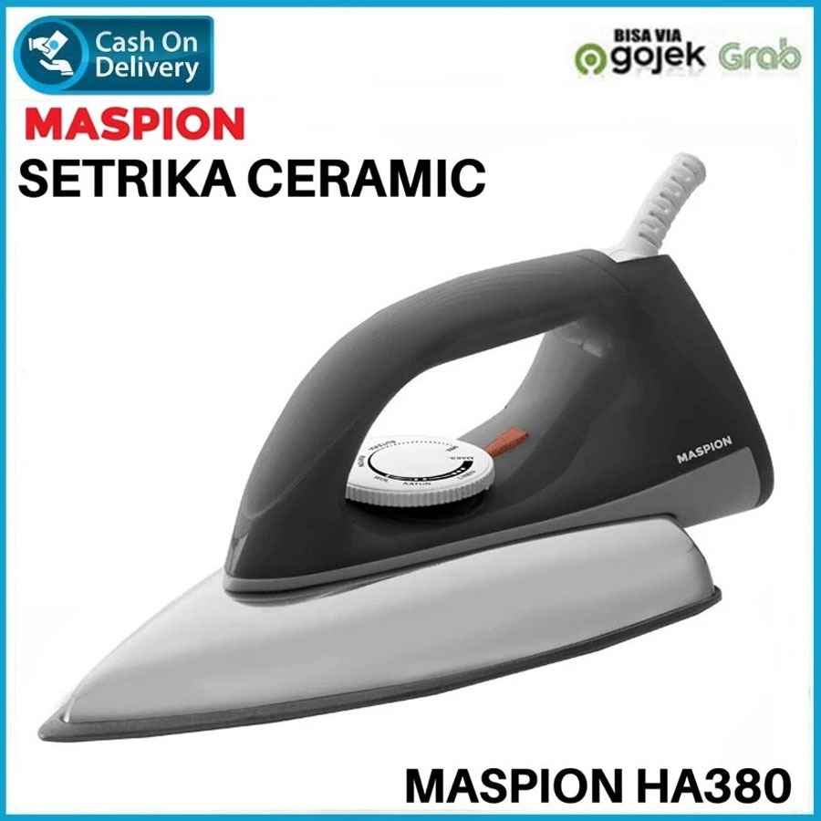 Jual Setrika Maspion HA380 - Setrika Listrik Iron Ceramic 350w | Shopee ...