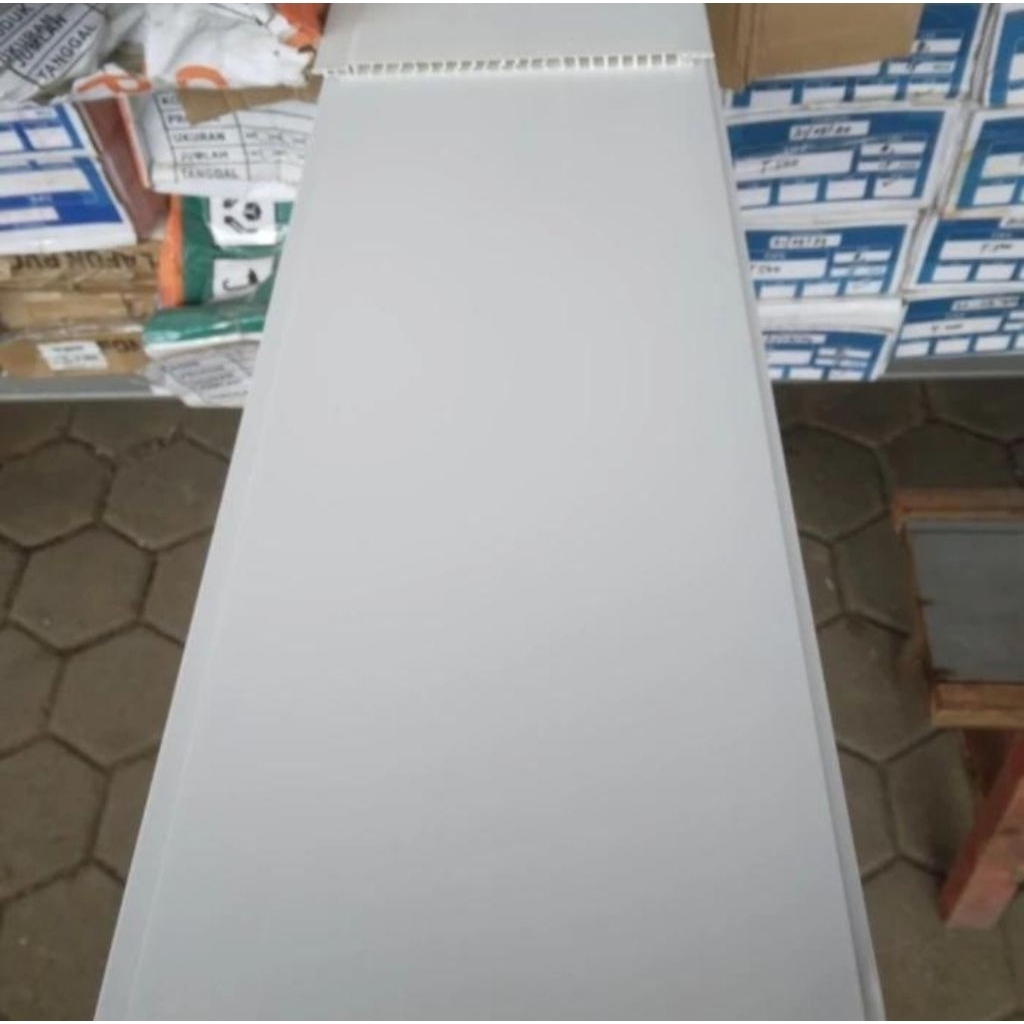 Jual Plafon PVC Putih Polos 4 Meter | Shopee Indonesia