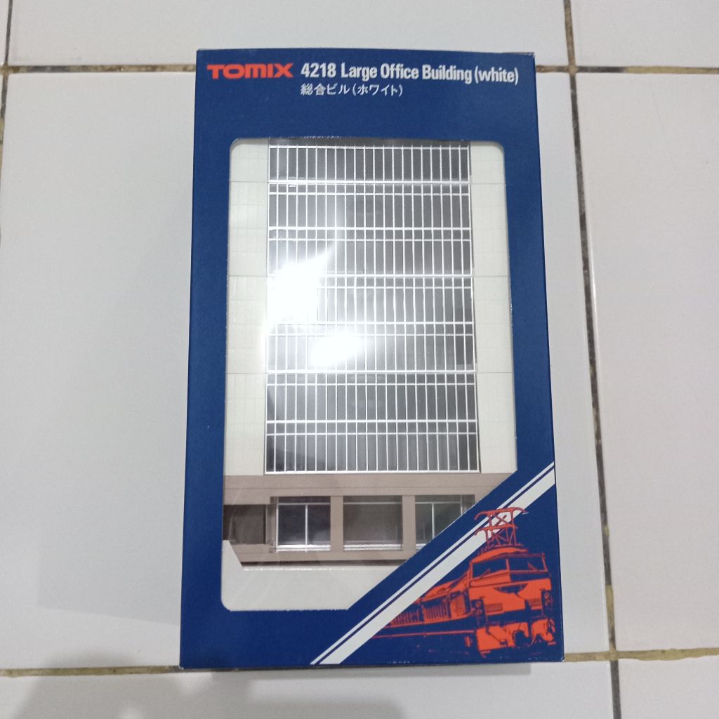 Jual N-scale tomix building tomytec large office building white ...