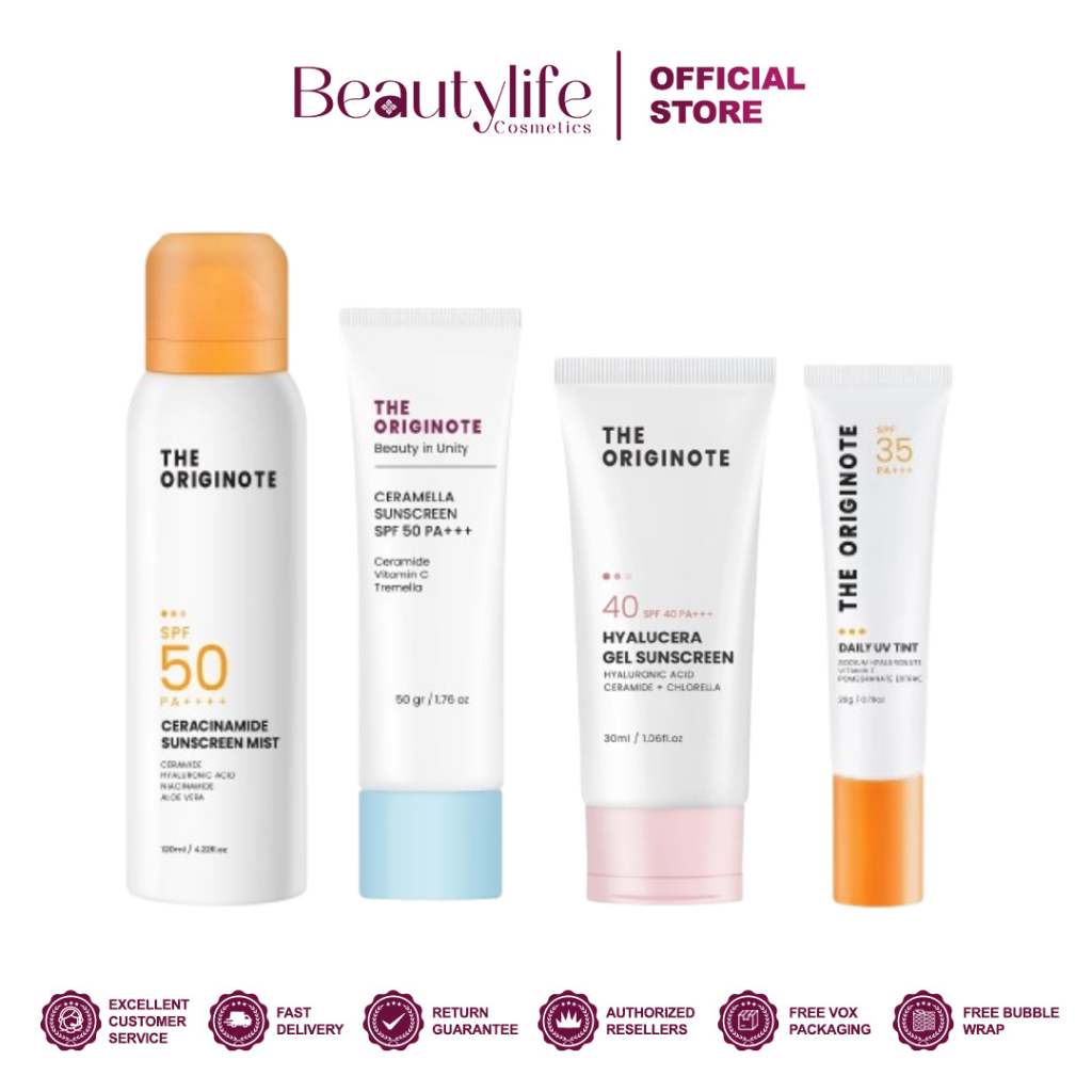 Jual The Originote Sunscreen | Hyalucera Gel Sunscreen SPF 40 PA ...