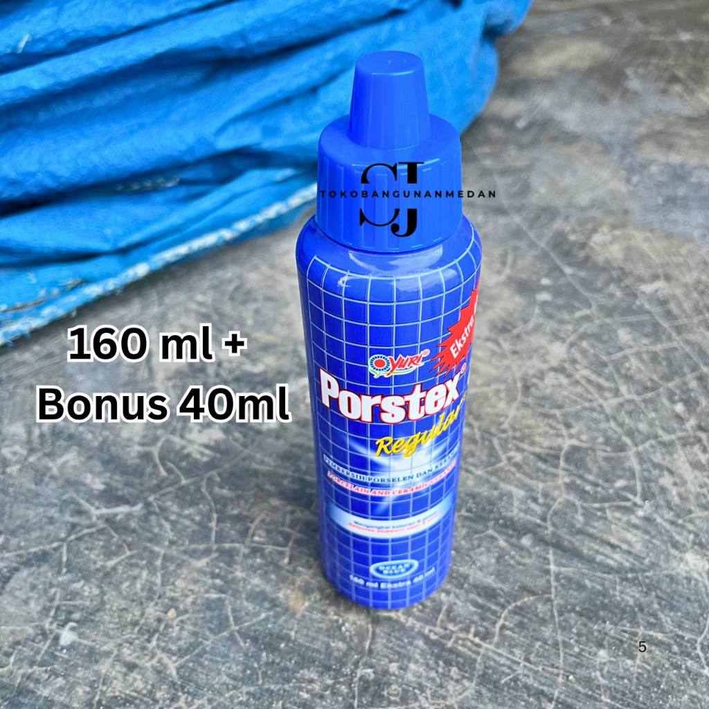 Jual YURI Porstex Porcelain KECIL 200 ml / Pembersih lantai keramik ...