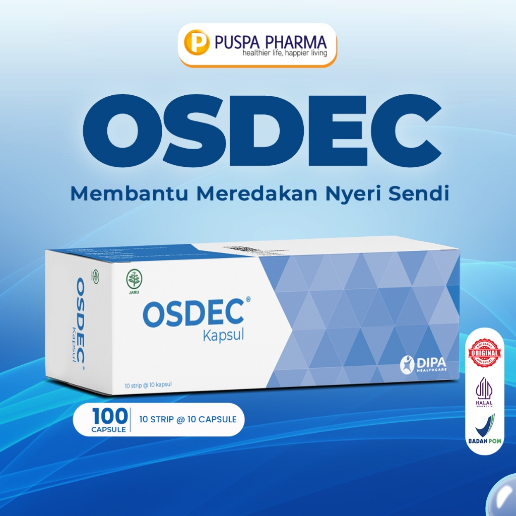 Jual Osdec - Membantu meredakan nyeri sendi - 100 Capsule / Box ...