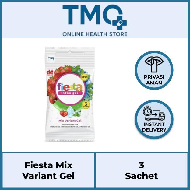 Jual Fiesta Lubricant Intim Mix Variant Gel Sachet 5ml | Shopee Indonesia
