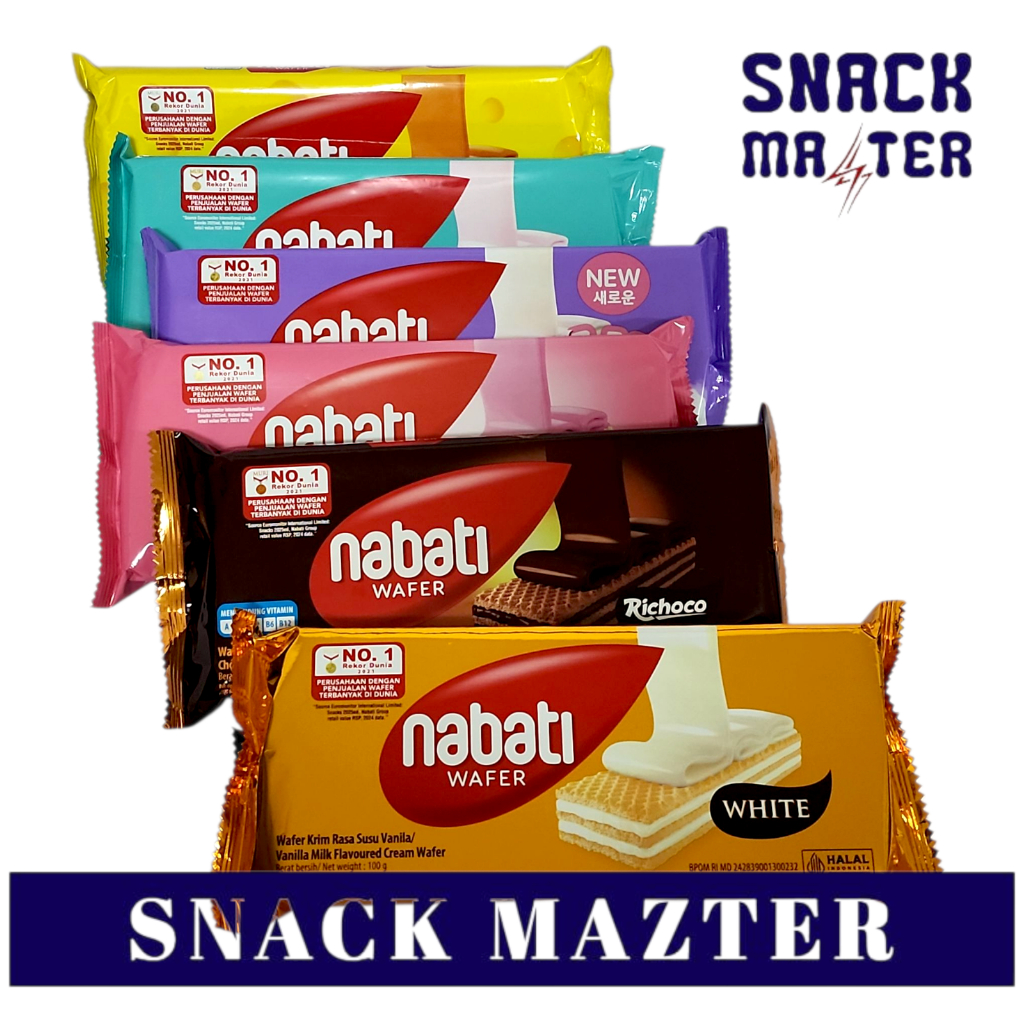 Jual Nabati Wafer Premium Pack - Netto 100 gr | Shopee Indonesia