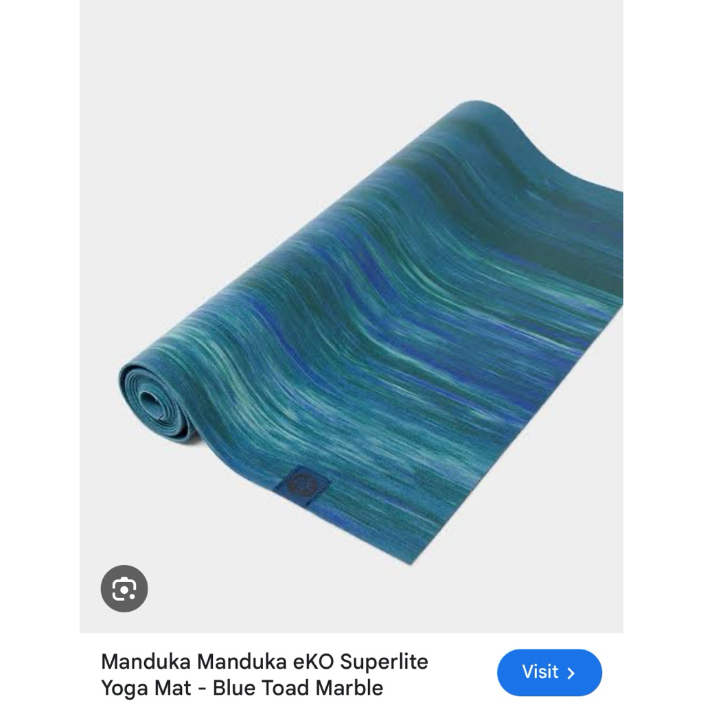 Jual Manduka Eko Superlite Travel Yoga Mat 1.5mm - Blue Toad Marble ...