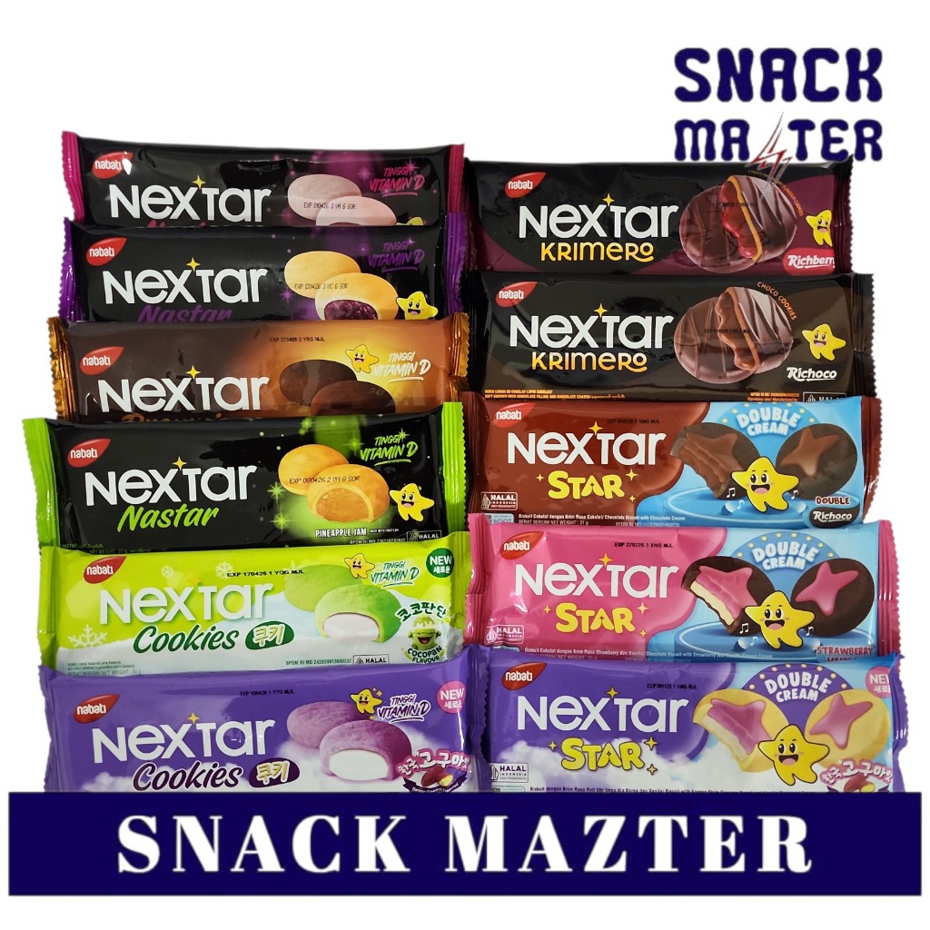 Jual Nextar Cookies / Nextar Krimero / Nextar Star | Shopee Indonesia