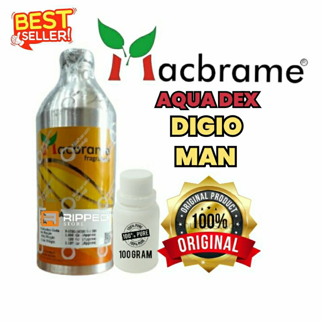 Jual (100ML) AquaDex Bibit Parfum Murni Aqua Digio man | By Macbrame ...