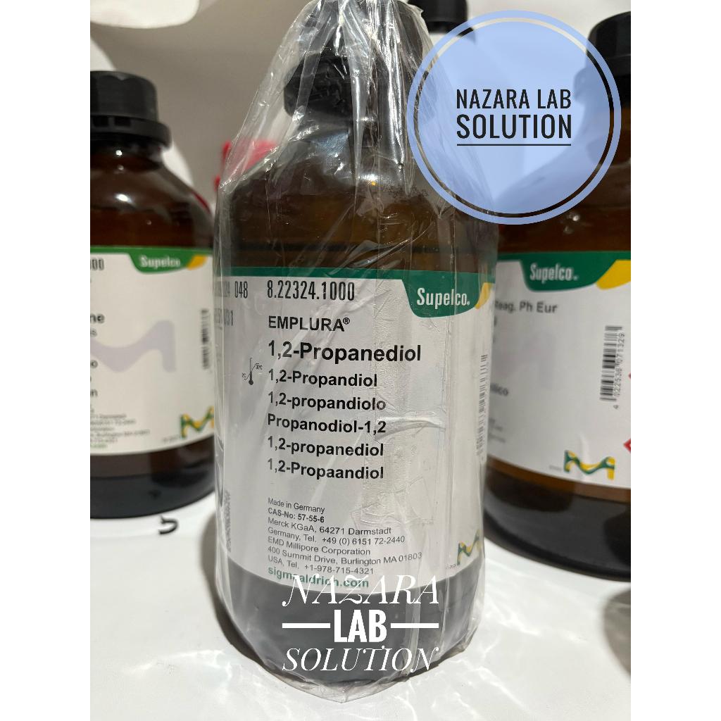 Jual 1,2-Propanediol MERCK 8.22324 250mL / Propilen glikol PRO ANALIS ...