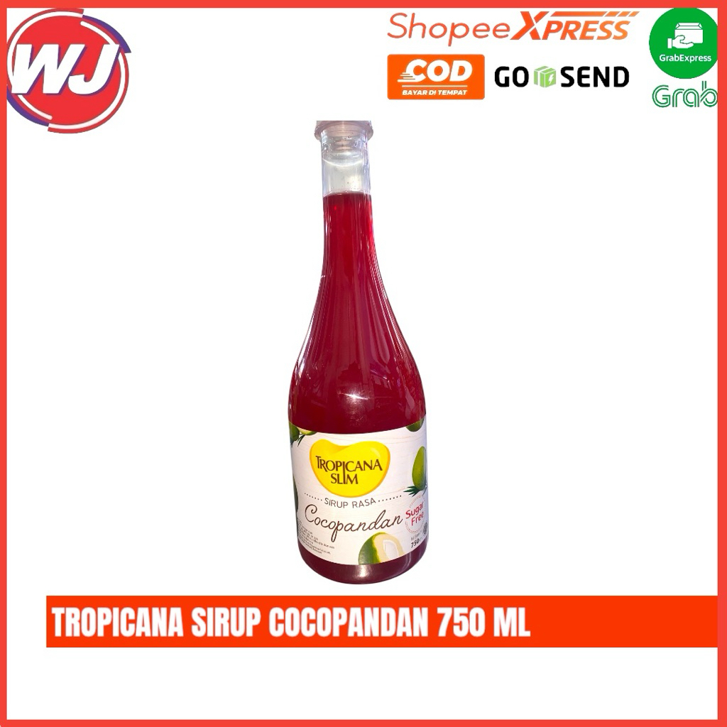 Jual TROPICANA SIRUP COCOPANDAN 750 Ml | Shopee Indonesia