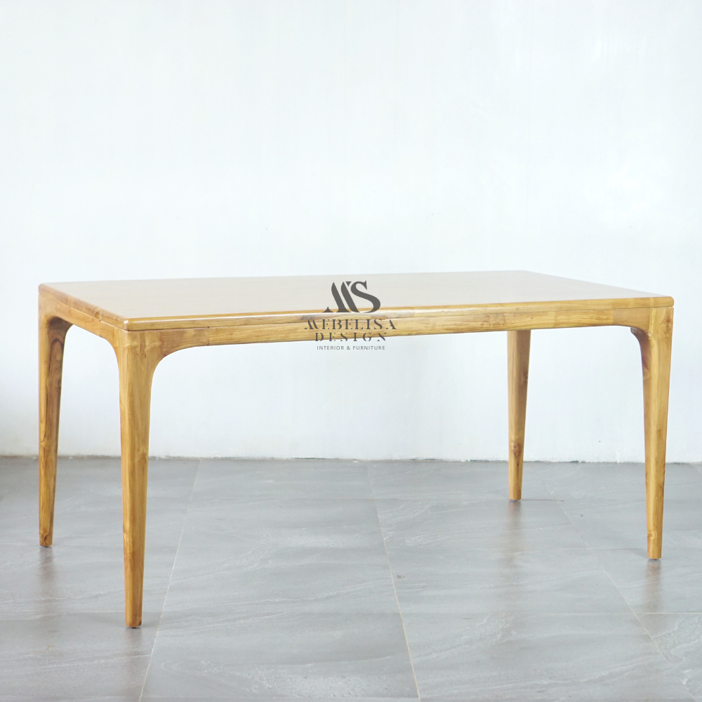 Jual Meja Makan Retro Minimalis Mid-Century | Shopee Indonesia