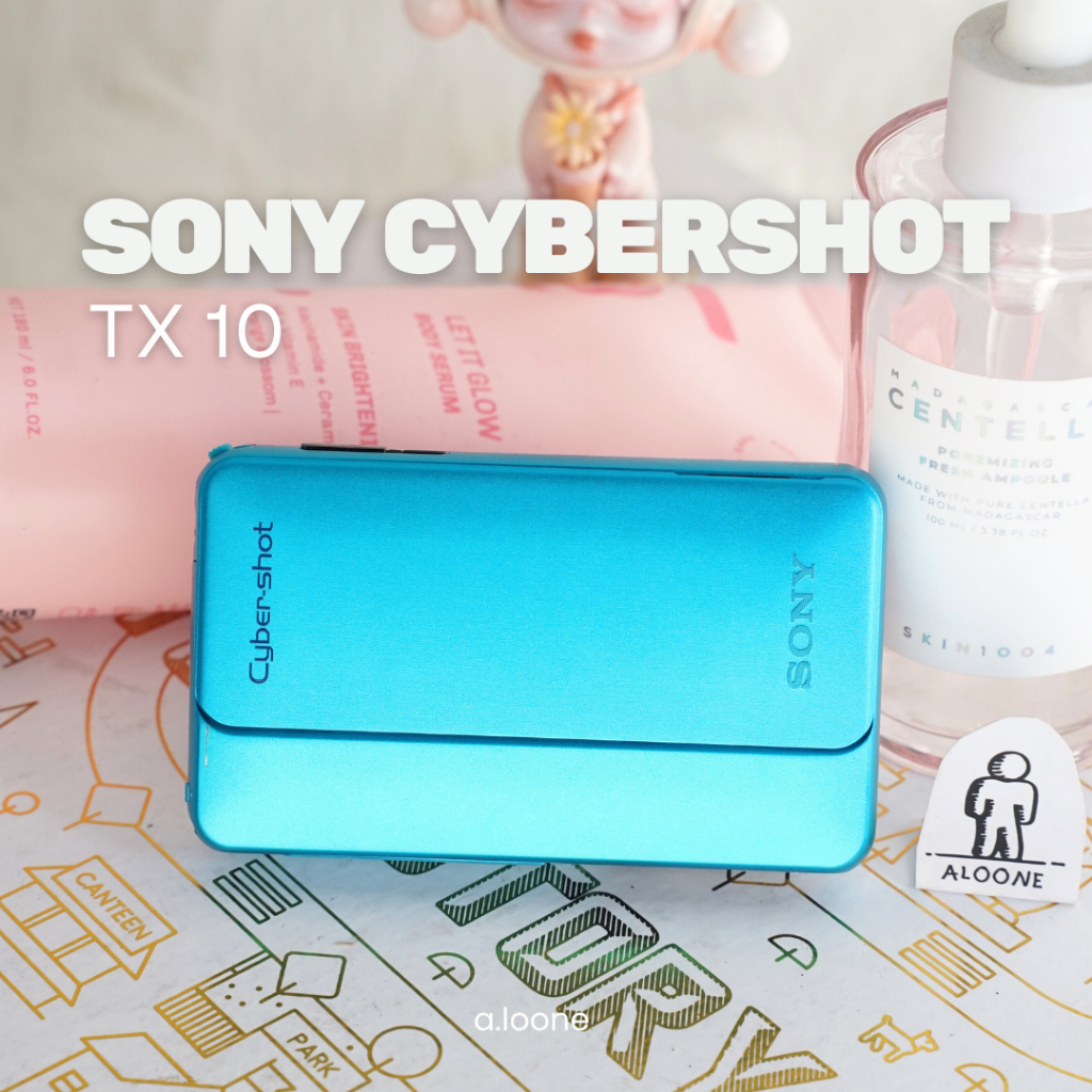 Jual SONY CYBER-SHOT TX10 BLUE DIGICAM — KAMERA SLIM TOUCHSCREEN ...