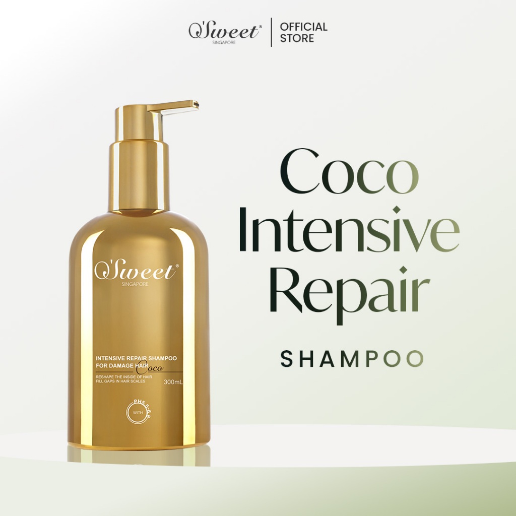 Jual OSweet Singapore Shampoo Intensive Repair Rambut Berwarna ...