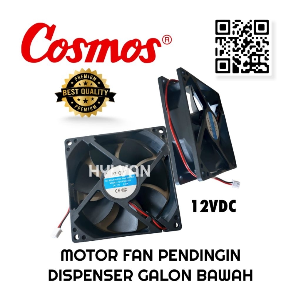 Jual MOTOR FAN | KIPAS PENDINGIN DISPENSER GALON BAWAH COSMOS | Shopee ...