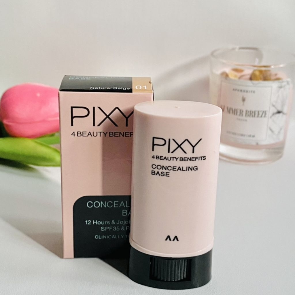 Jual PIXY 4 BEAUTYBENEFITS CONCEALING BASE / PIXY CONCEALING 12 Hours ...