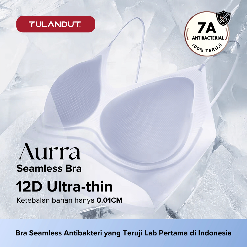 Jual Tulandut Aurra BH Wanita Seamless Wireless Tanpa Kawat Premium ...