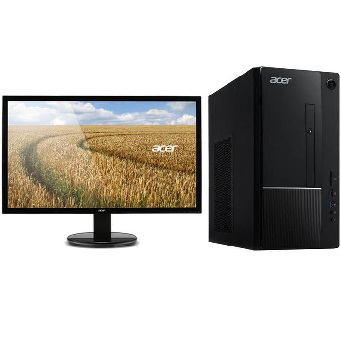 Jual ACER PC DESKTOP TCX [INTEL CORE I3 14100 H610/ 8GB/ 512GB/ W11+OHS ...
