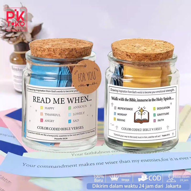 Jual Jar Bible Verse Toples Doa Kekristenan Christian Jar Peringatan ...