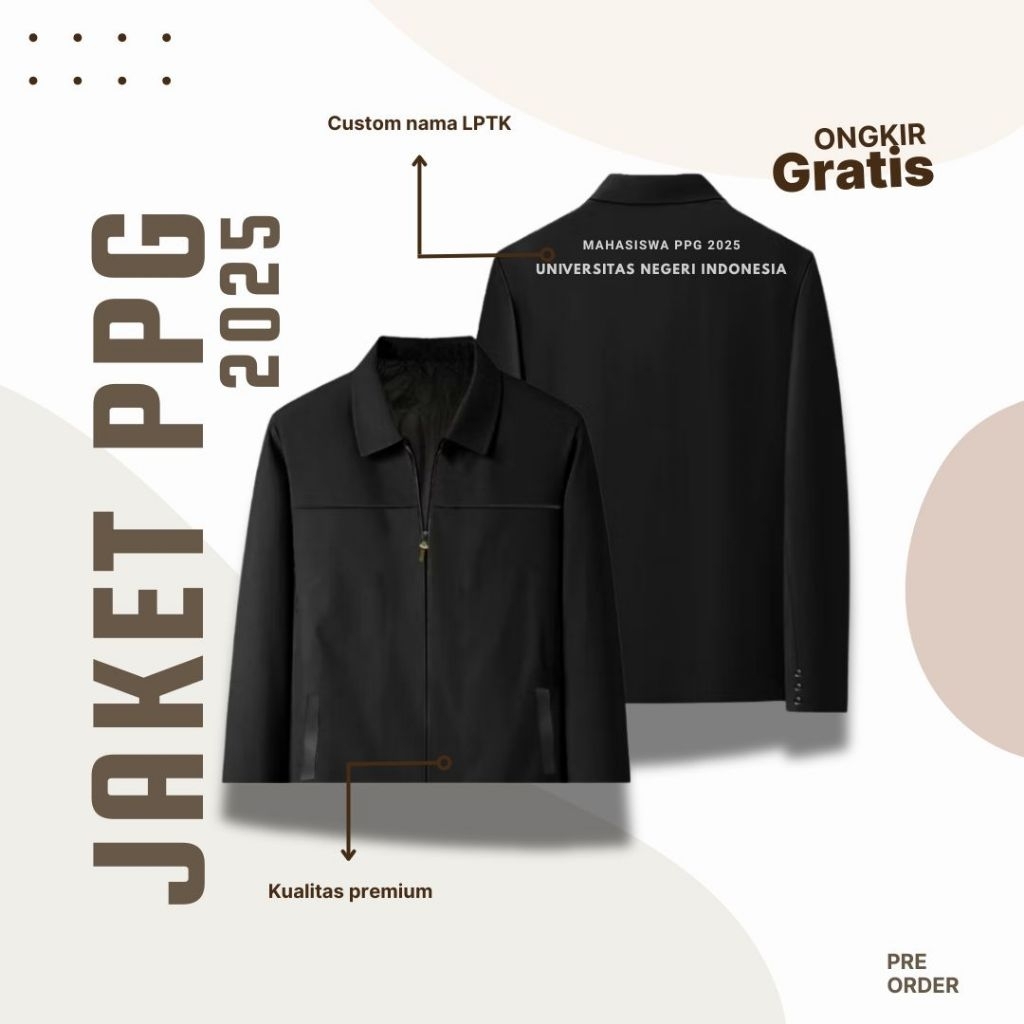 Jual JAS SEMI JAKET PPG 2025 | Shopee Indonesia