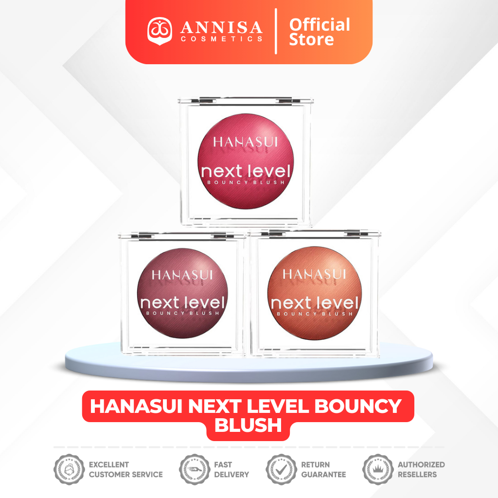 Jual Hanasui Next Level Bouncy Blush - Super Bouncy Blush Long Lasting ...
