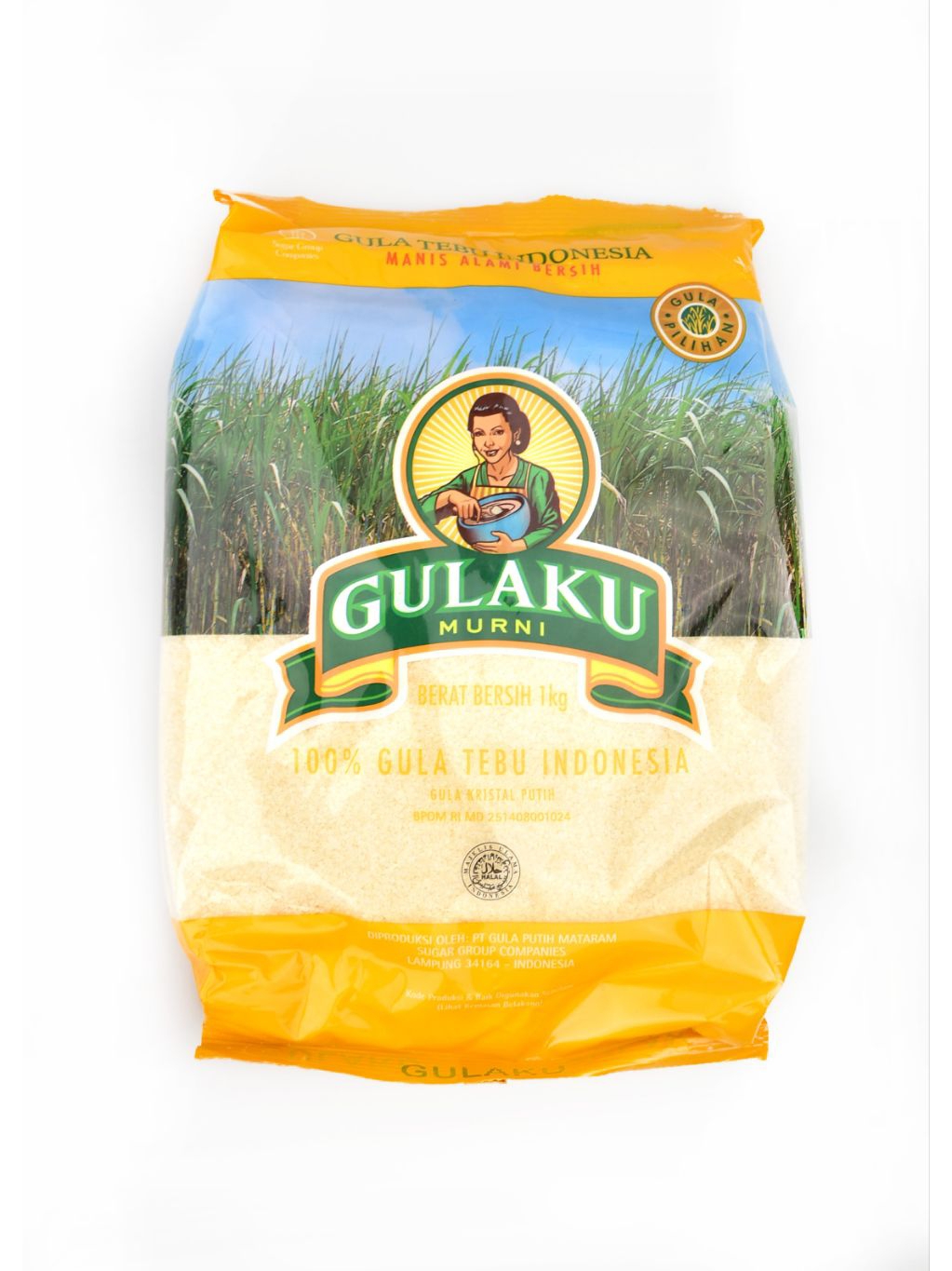 Jual Gulaku Murni 1kg – Gula Pasir Putih Tebu Asli Indonesial | Shopee ...