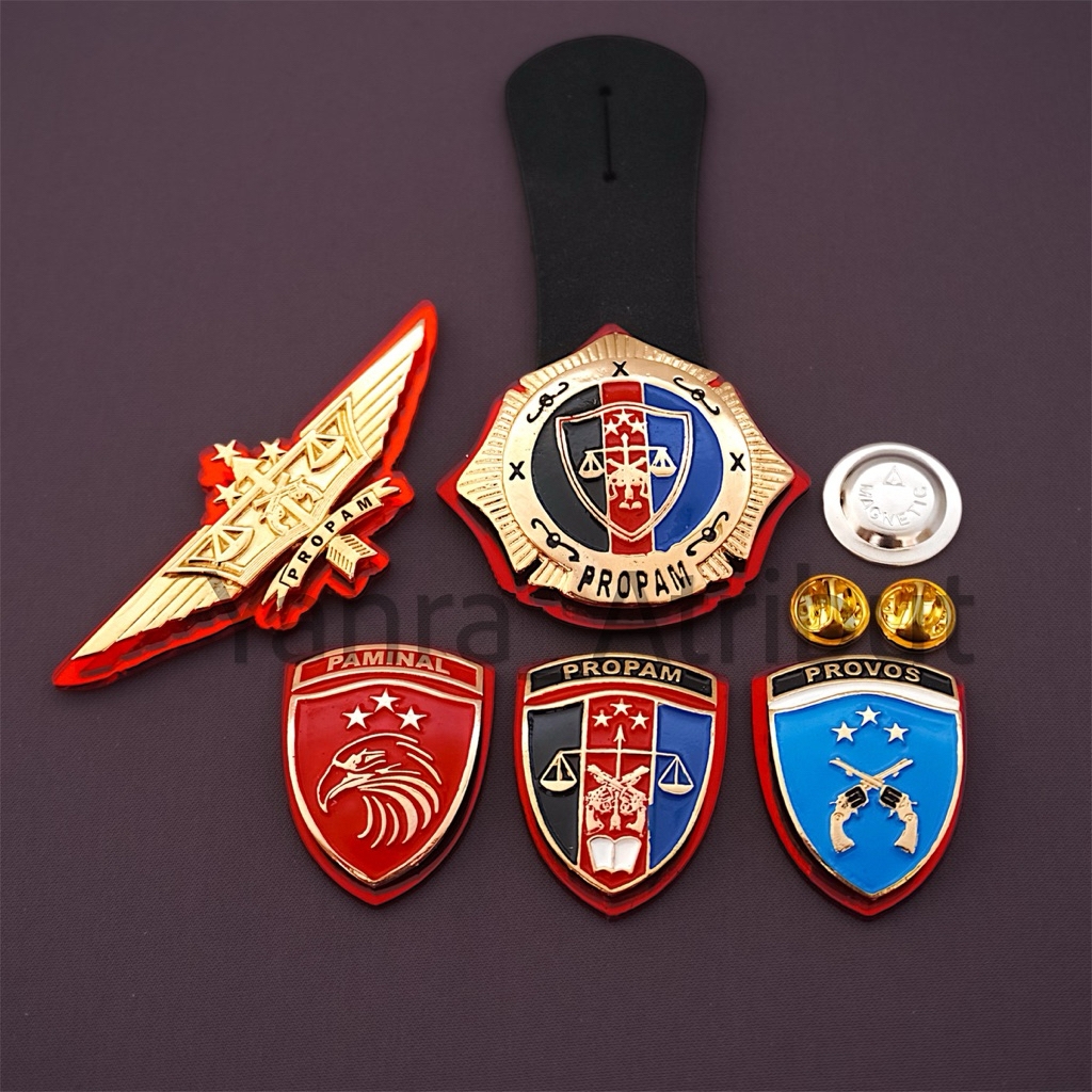 Jual Pin Propam / pin Provos / pin Paminal / pin Korpolairud / Roda ...