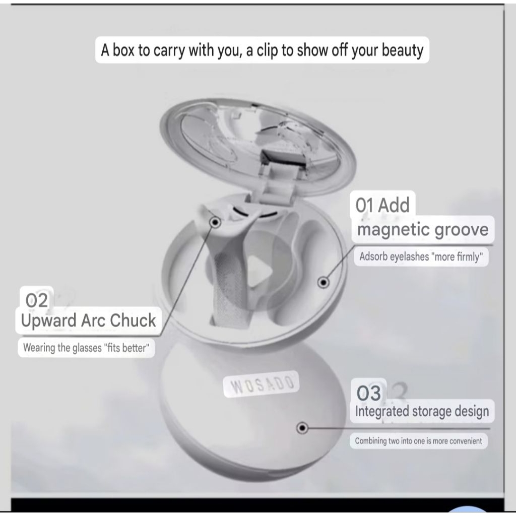 Jual [READY STOK] WOSADO MAGNETIC EYELASH 2.0 FREE PENJEPIT, EYELASH ...