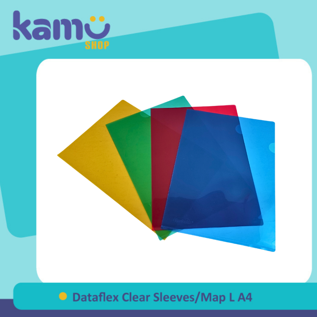 Jual Dataflex Map L Clear Sleeves A4 / Map Plastik A4 (Isi 1 pcs ...