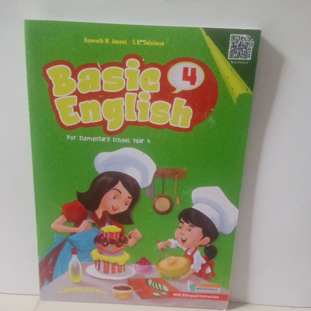 Jual buku basic English untuk SD kelas 4 penerbit Yudhistira kurikulum ...