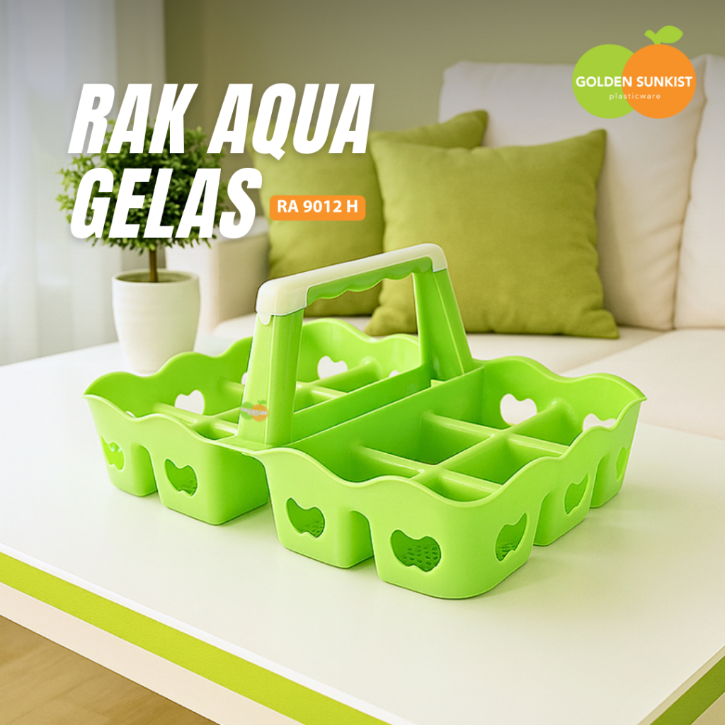 Jual GS Rak Aqua Kapasitas 12pcs 30cm x 20,5cm x 14cm | Shopee Indonesia