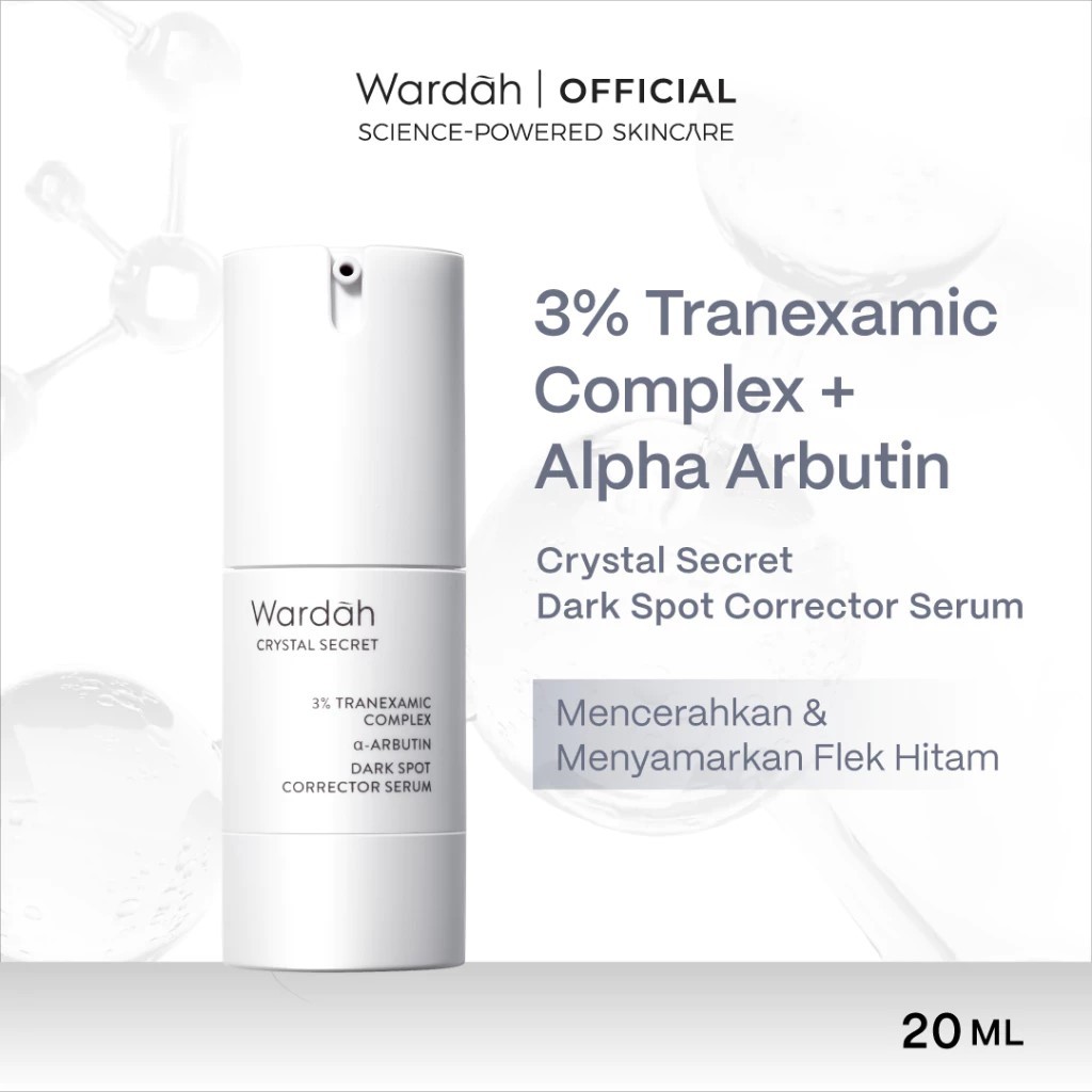 Jual Wardah 3% Tranexamic Acid + Alpha Arbutin Crystal Secret Dark Spot ...