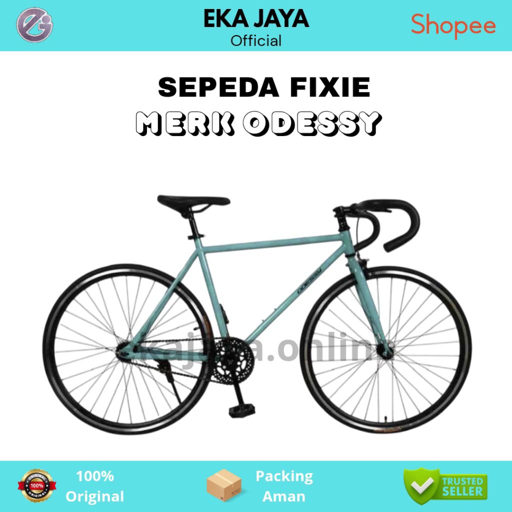 Jual Sepeda Fixie / Fixie Bike ODESSY 700c Doltrap | Shopee Indonesia