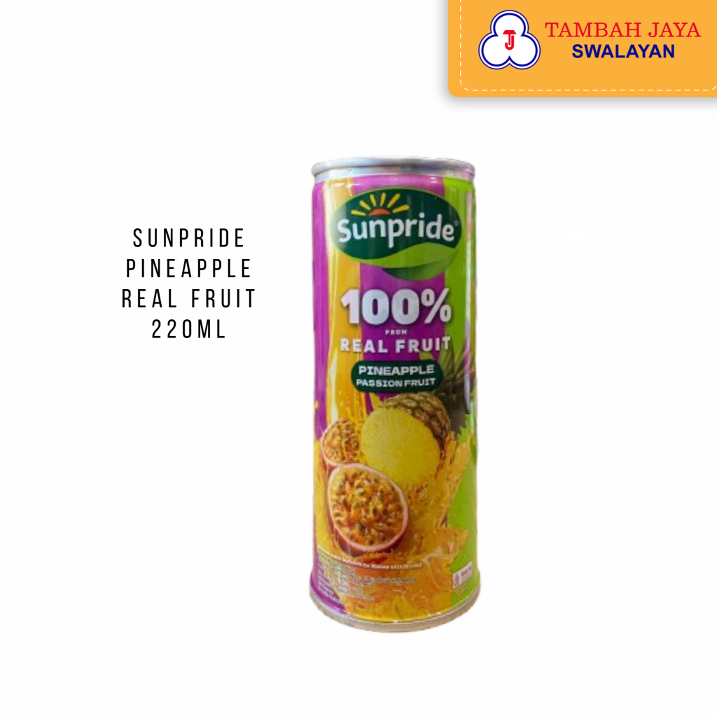 Jual Sunpride Real fruit Pineapple Passion Fruit 220ml | Shopee Indonesia