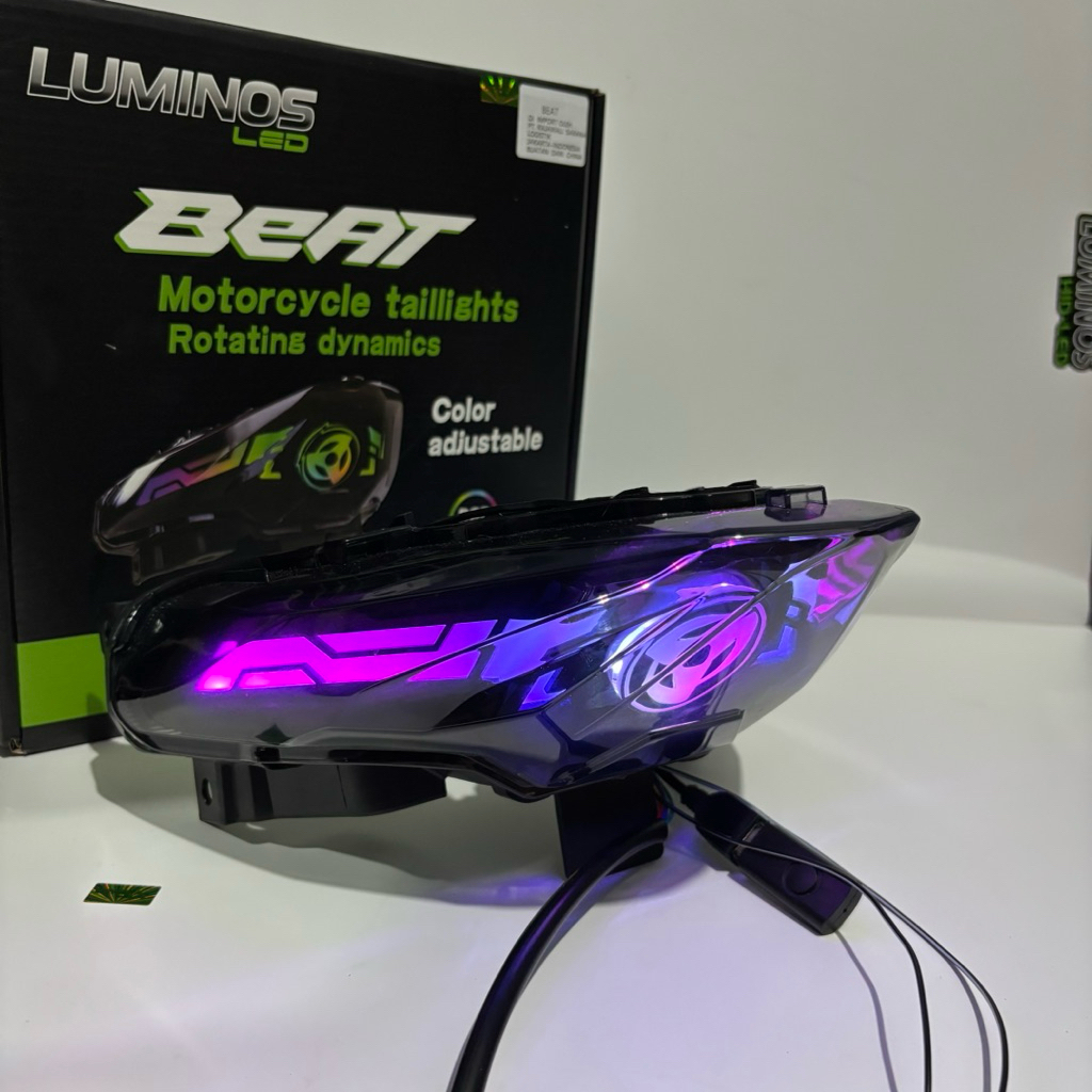 Jual Stoplamp Lazy Beat 210mode RGB Model Saringgan Stoplamp lazy beat ...