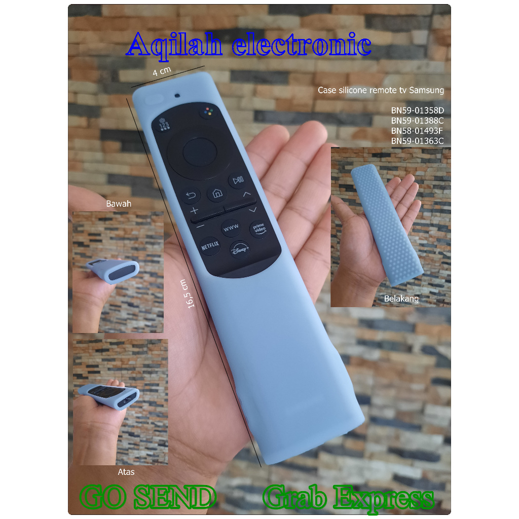 Jual Case silicone pelindung remote tv AU7000 AU8000 CU7000 DU7000 ...