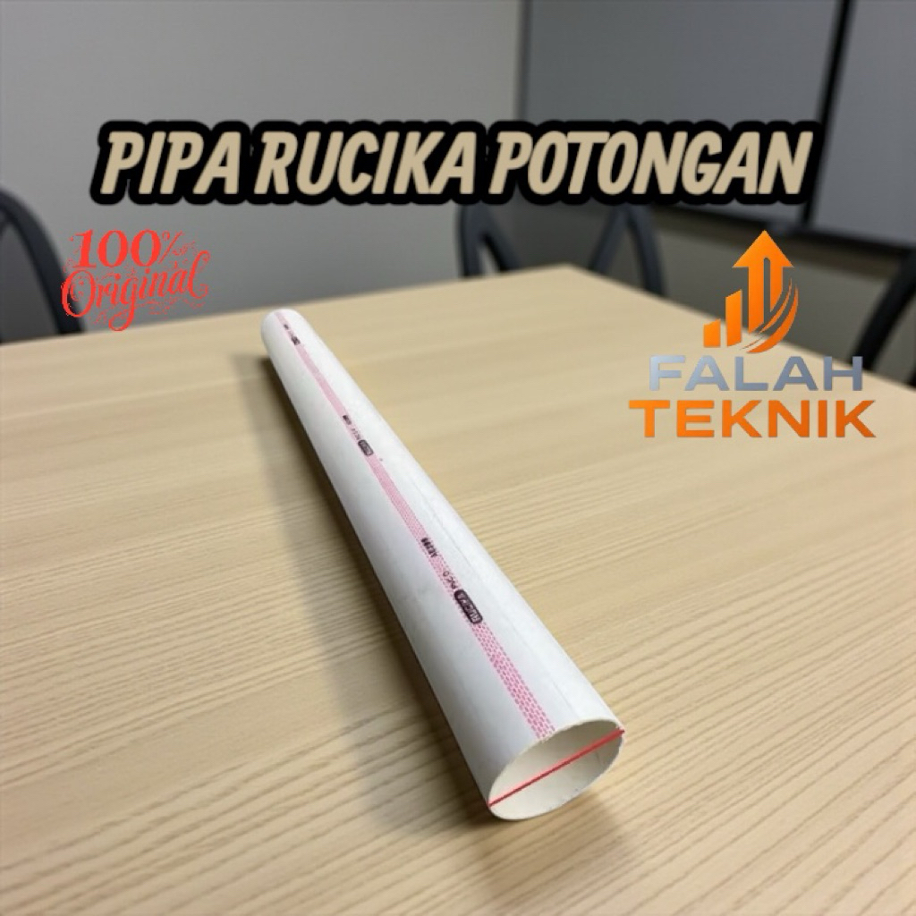 Jual Pipa PVC RUCIKA 1,5 INCH 2 INCH 3 INCH 5 inch Pipa Potongan 50 CM ...
