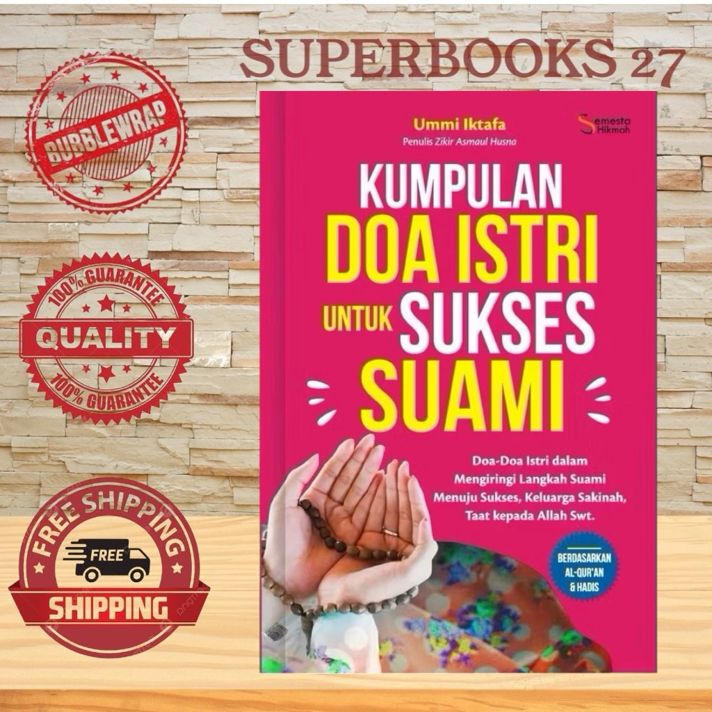 Jual Buku Kumpulan Doa Istri Untuk Sukses Suami - Ummi Iktafa Quran ...