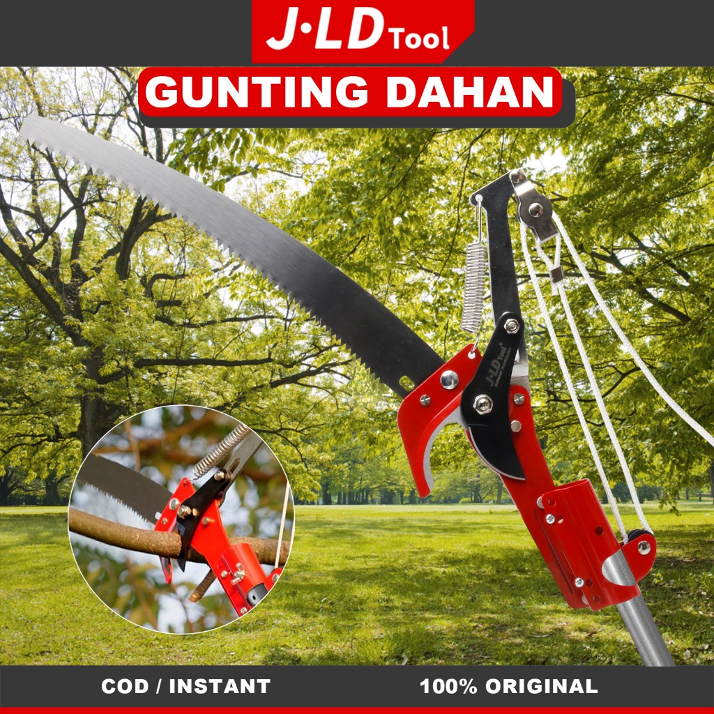 Jual JLD Tree Pruner/GUNTING DAHAN TARIK PISAU TALI/Gunting Pemetik ...