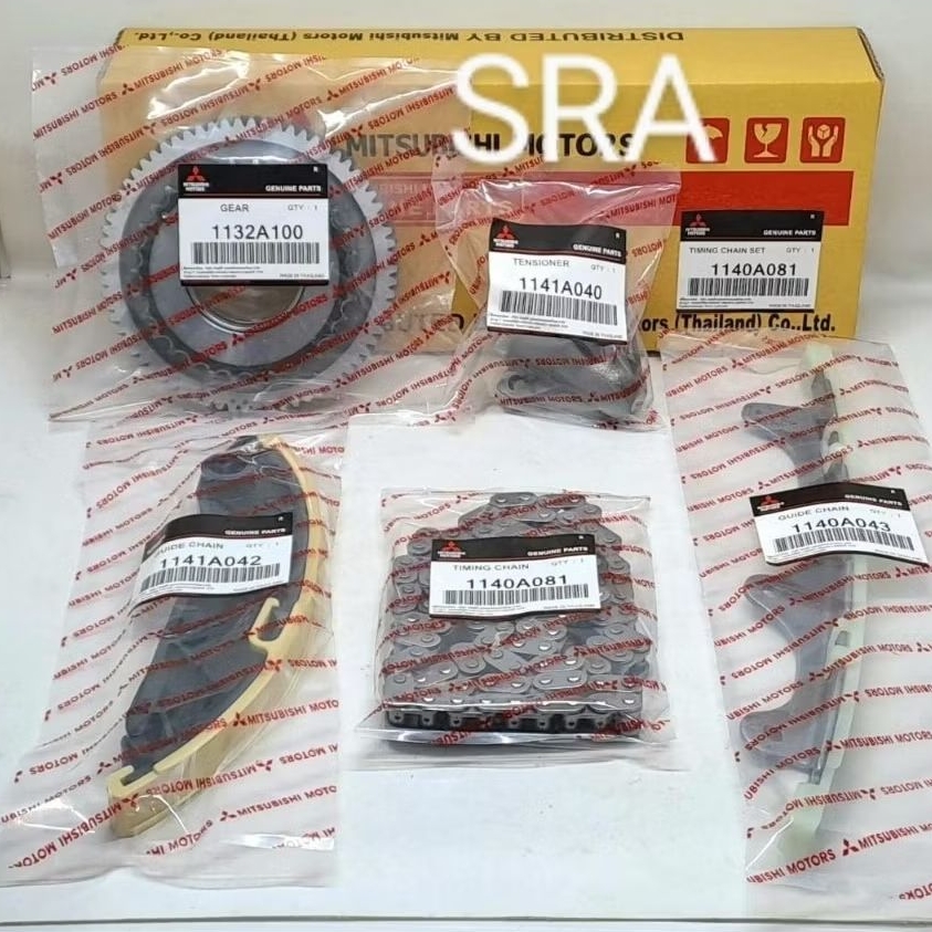 Jual chain set timing chain set all new Triton 4N15 Triton hdx Pajero ...