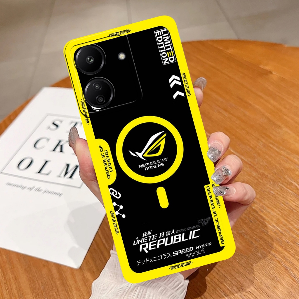 Jual { EC003 } Case XIAOMI REDMI 13C POCO C65 Terbaru - Casing Hp ...